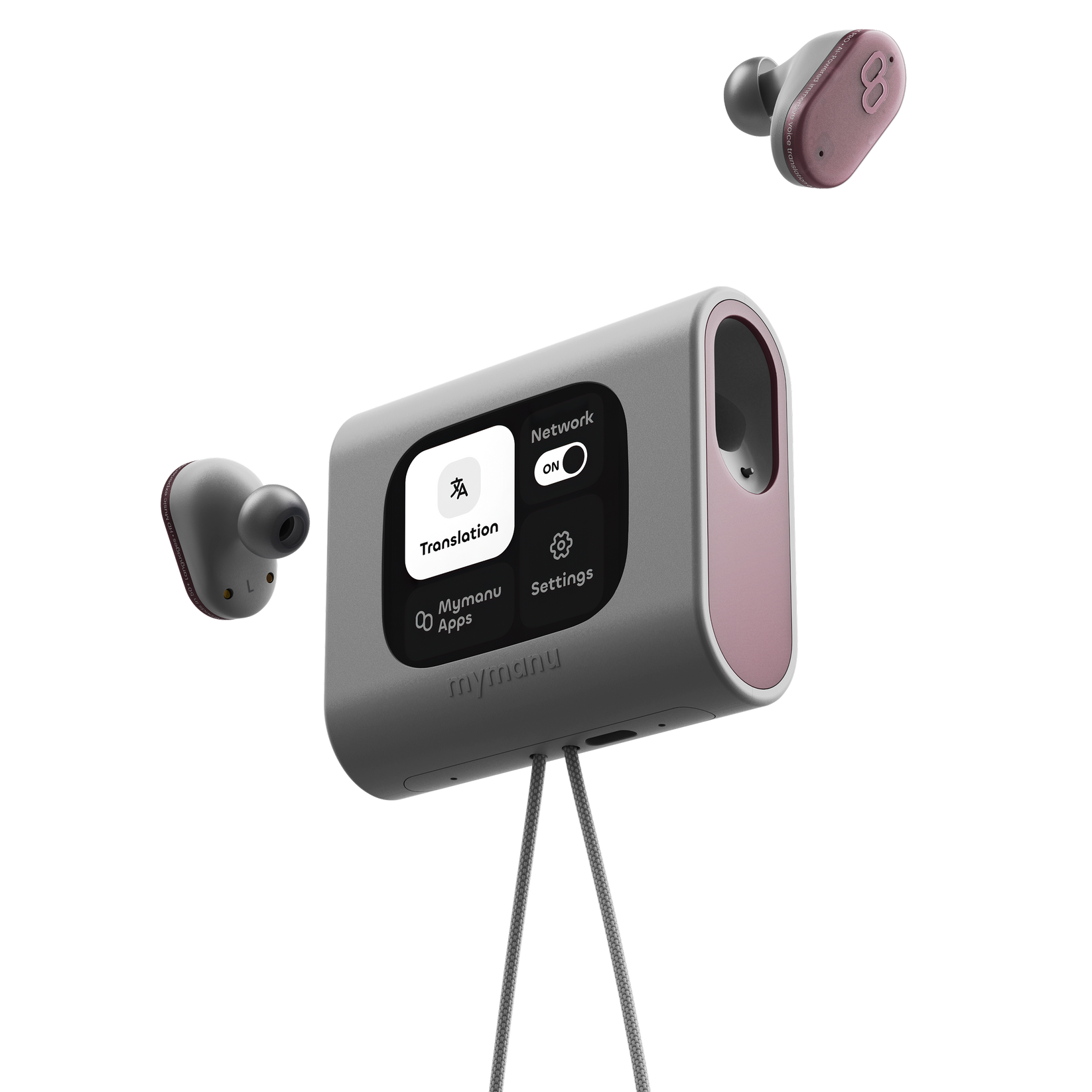 Mymanu Clik Pro | AI Translation Earbuds — CES 2024 Award Winner – Mymanu®